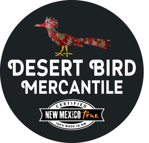 Desert Bird logo round blue – Desert Bird Mercantile